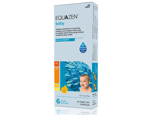 Essential fatty acid supplementation for babies | Equazen baby twist ...